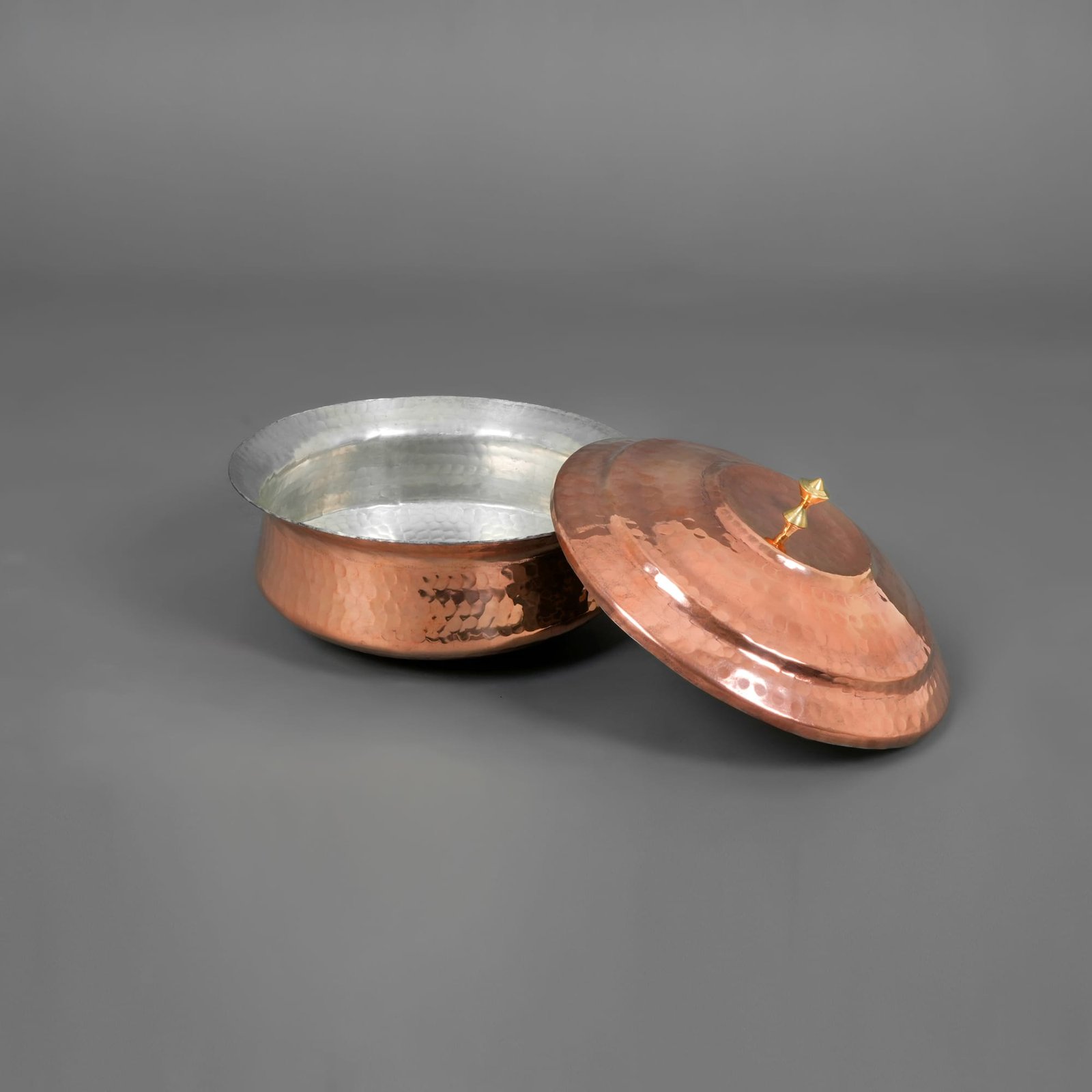 Copper cooking Pot (Lagan) with Lid – Copper Brazier